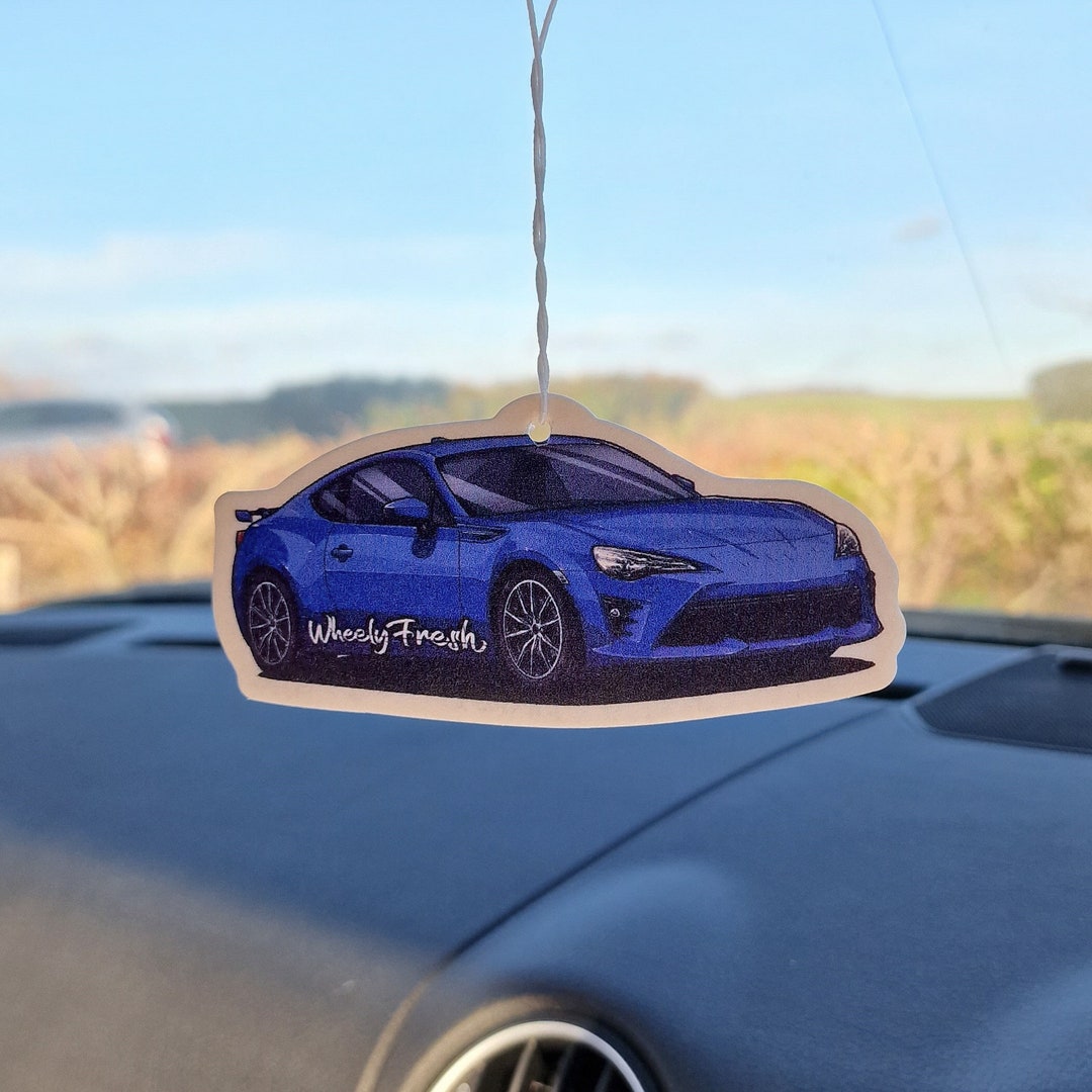 Toyota GT86 JDM Car Air Freshener Blue Wheelyfresh Car Gift Car ...