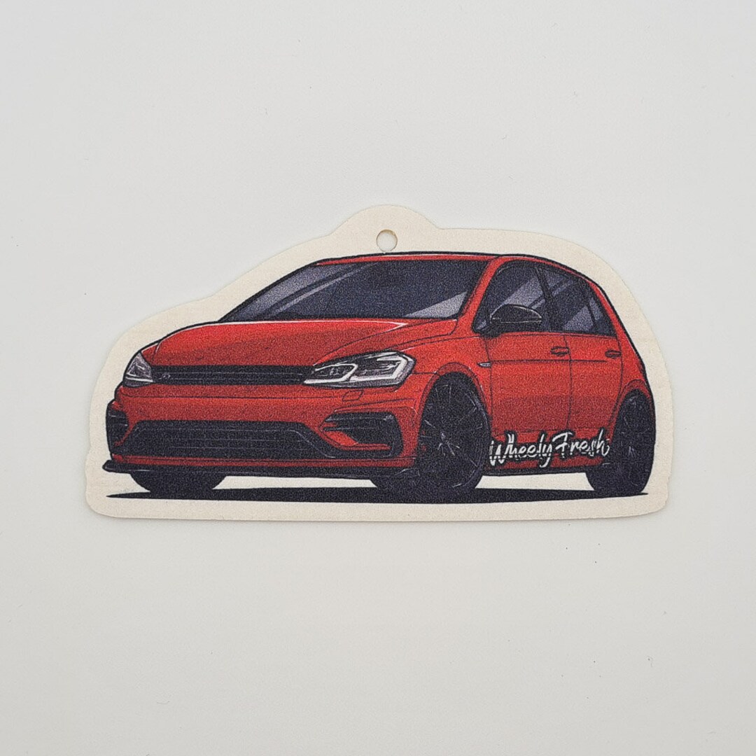 Golf R Volkswagen GTI MK7 Golf Car Air Freshener Car Gift Idea Car ...