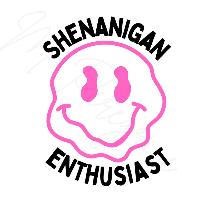 Shenanigan Enthusiast PNG/ SVG - Etsy