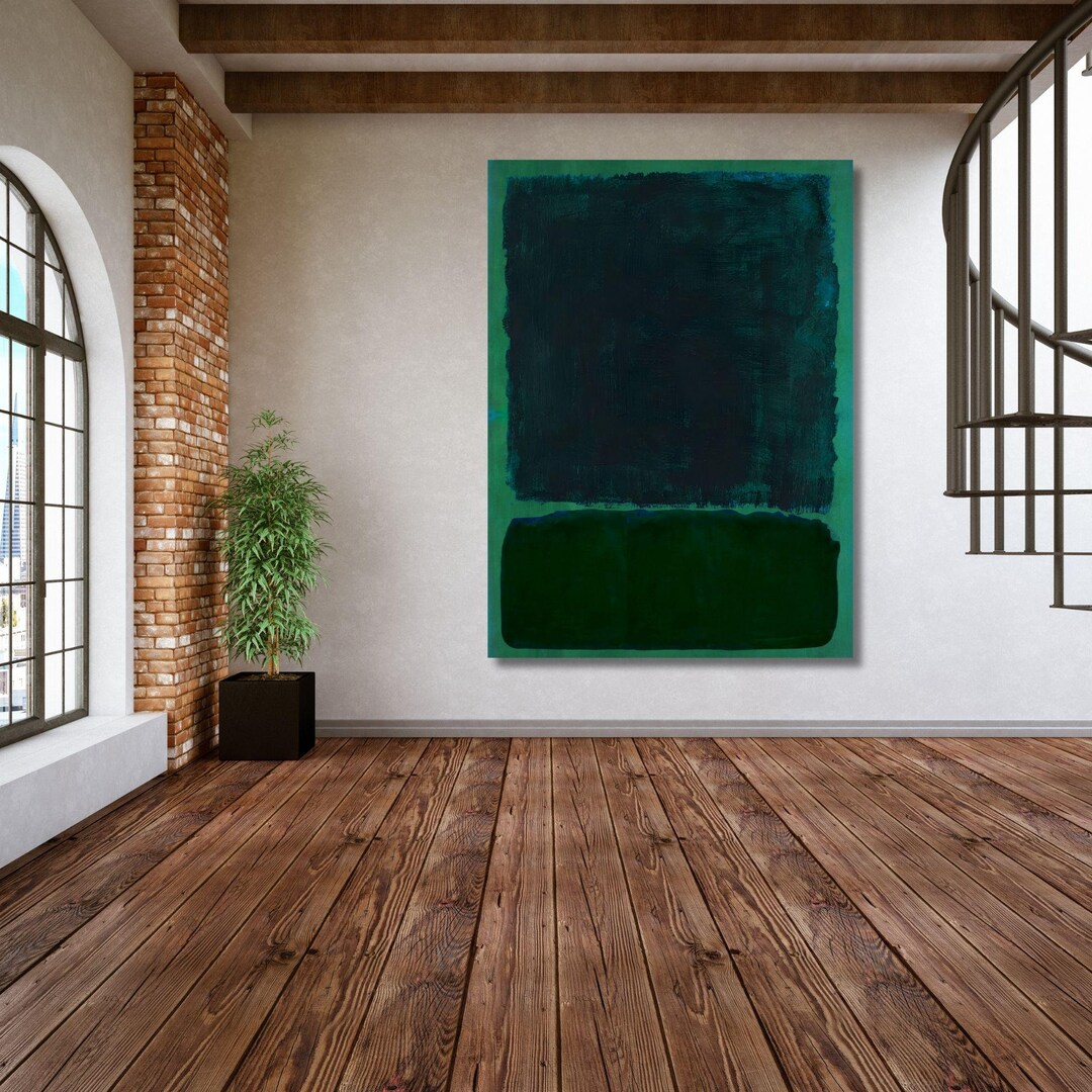 Mark Rothko Boho Canvas Design Rothko Style Poster Reproduction Print ...