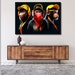 CANVAS WALL DESIGN Three Wise Monkeys Canvas Art,modern Wall Decor ...