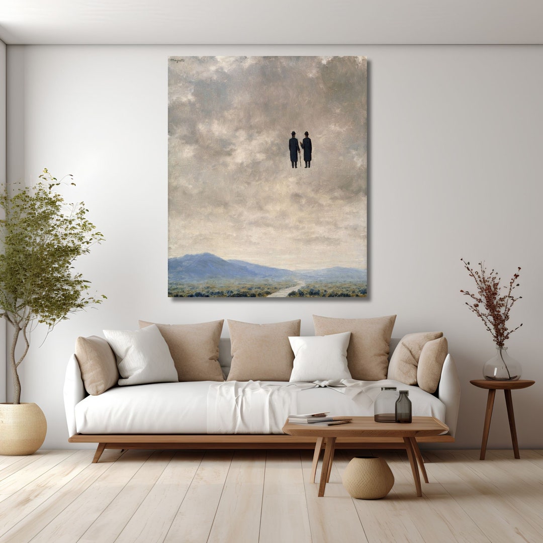 Rene Magritte Canvas Print , Rene Magritte Roll Print, L'art De La ...
