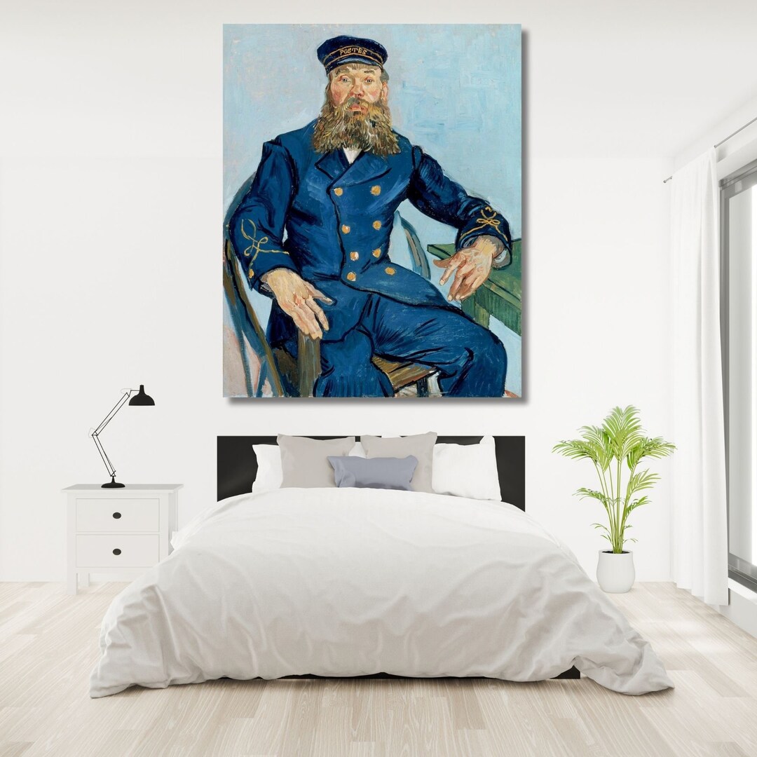 Vincent Van Gogh's Portrait of the Postman Joseph Roulin (1888) by Gogh ...