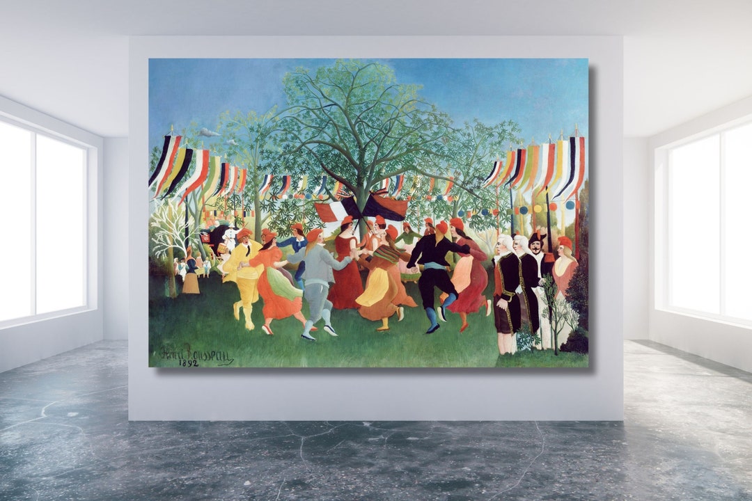 Henri Rousseau a Centennial of Independence (1892) by Henri Rousseau ...