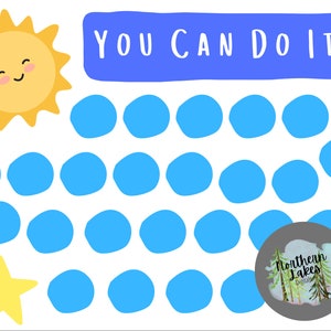 Printable Reward Chart, Potty Training, Incentive, Responsibility Chart ...