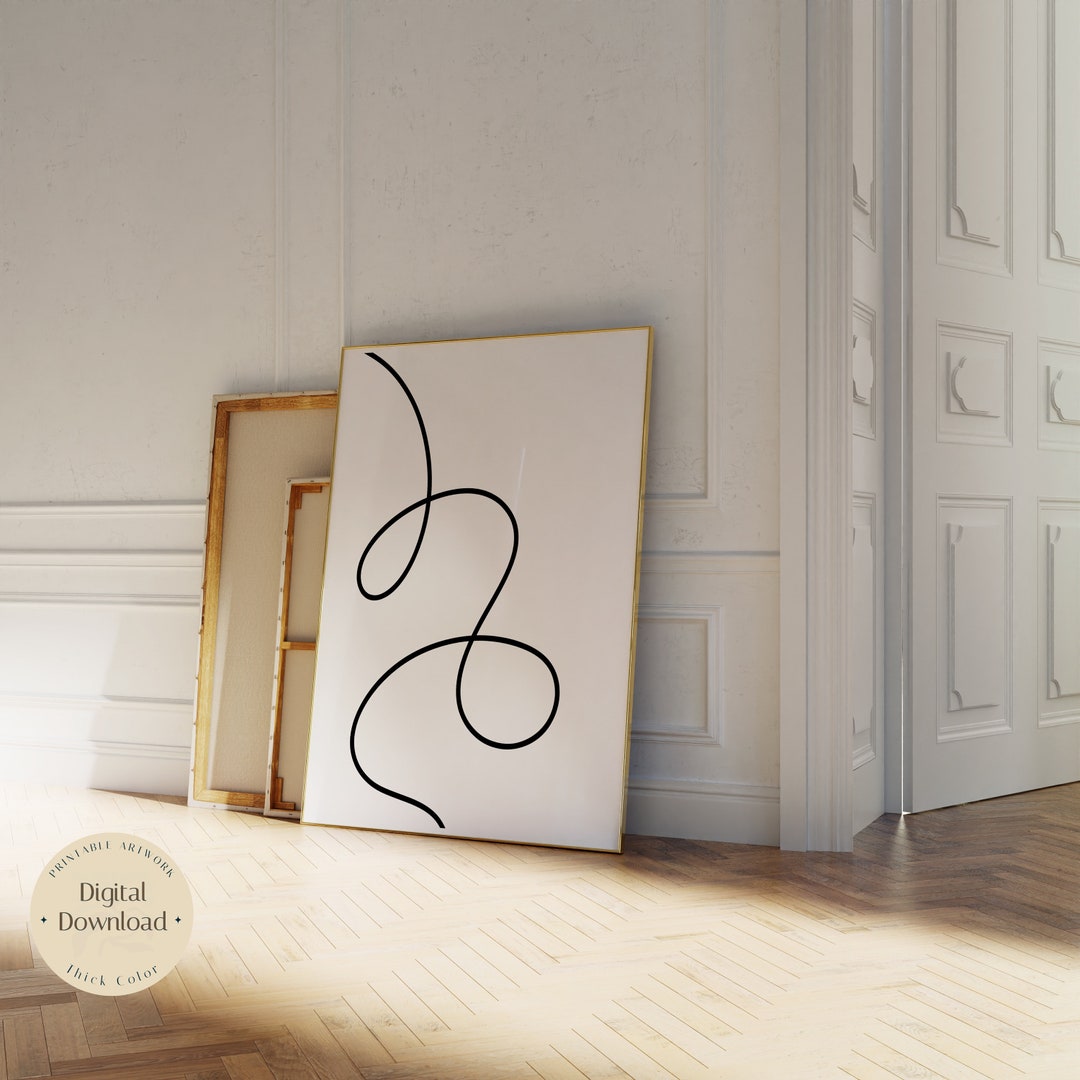 Line Art, Minimalist Poster, Minimalist Print, Modern Art, Minimalist ...