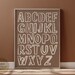 Alphabet Poster Set of 3 Shapes and Numbers ABC Poster Nursery Wall Art ...