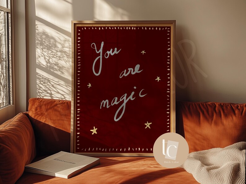 Red Circus Animals Magic Nursery Wall Art, Retro Kids Print, Funny Wall ...