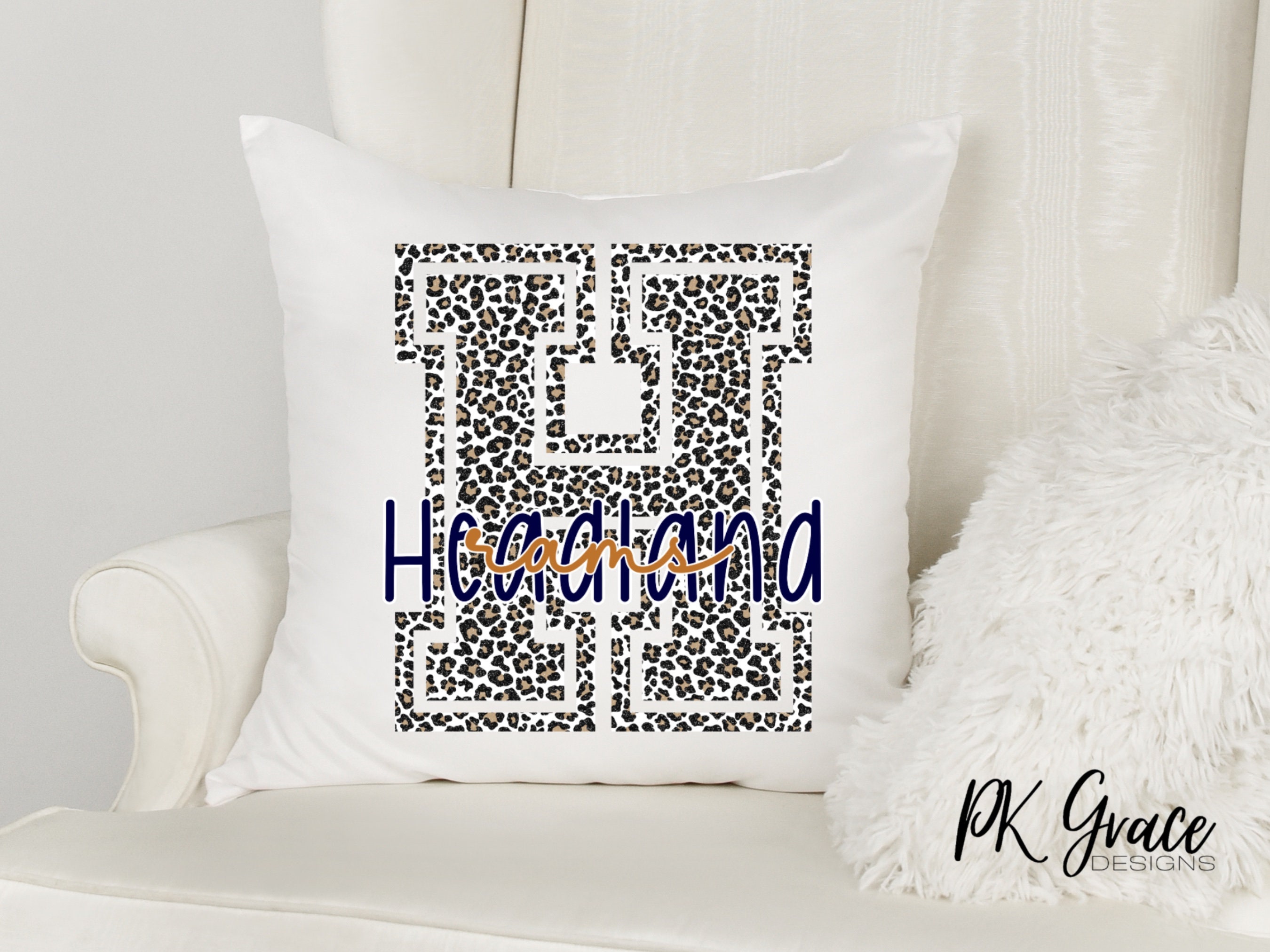 Headland Rams Cheetah School Team Design DIGITAL DOWNLOAD - Etsy