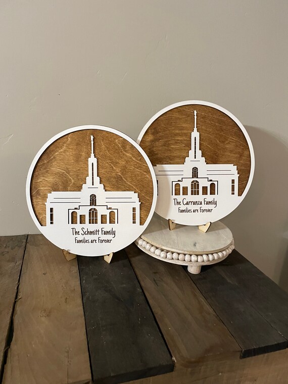 LDS Timpanogas Temple Plaque SVG File - Etsy