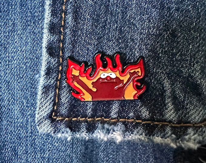 Hellmo Enamel Pin - Etsy