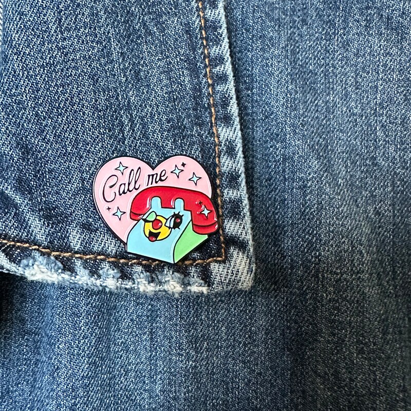 Telephone Pins - Etsy