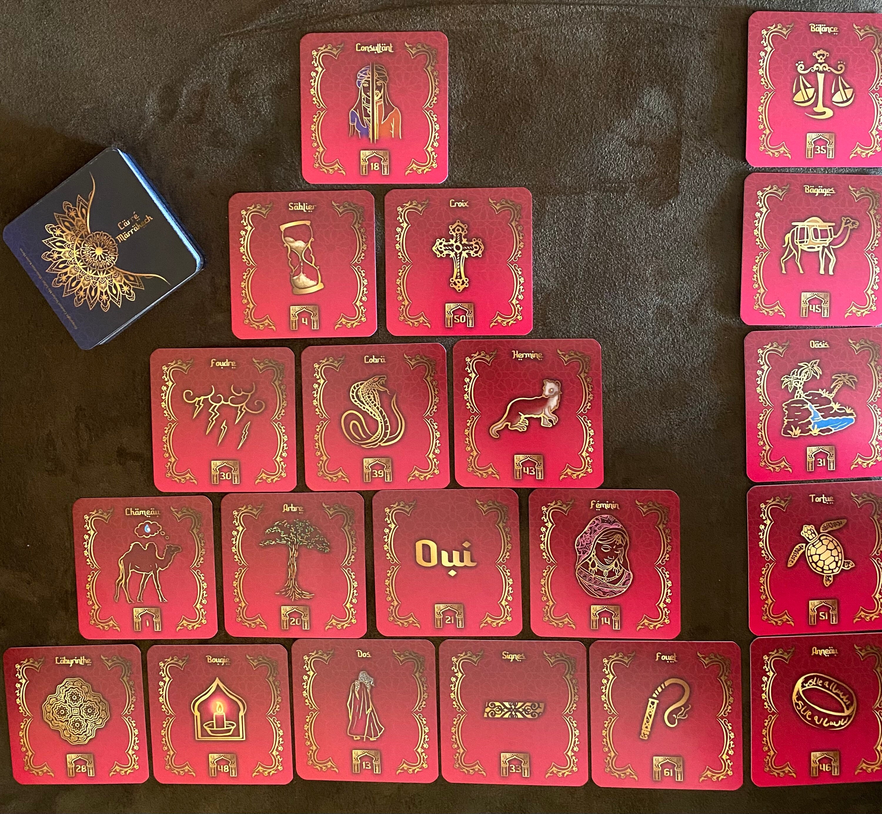 Oracle divinatoire CARRé MARRAKECH par Stéfani MÔ-SAFARI - Etsy France