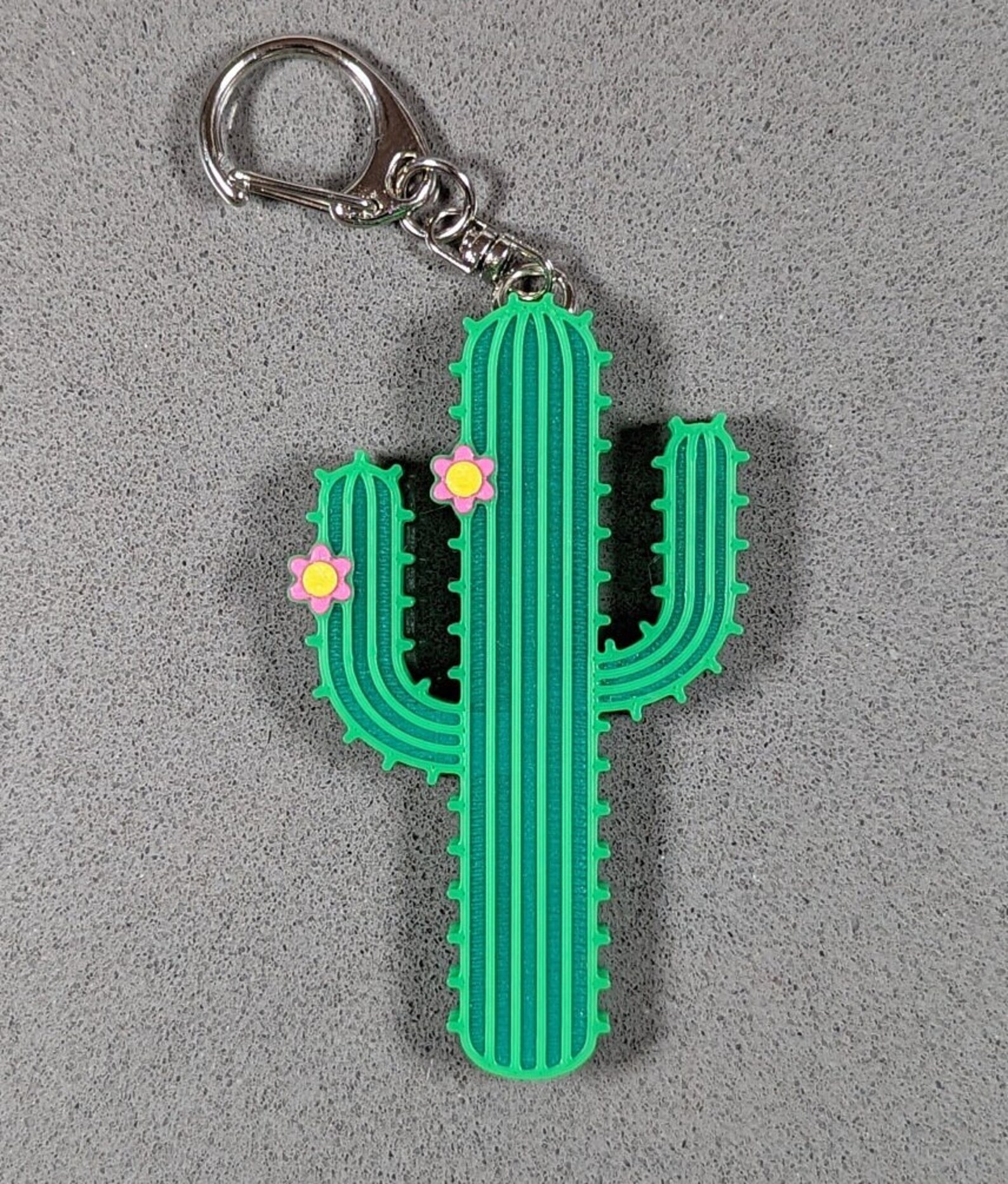 Saguaro Cactus Keychain - Etsy