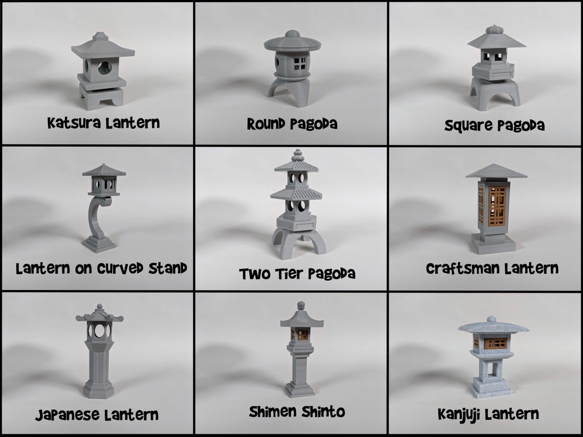 Miniature Round Pagoda - Etsy