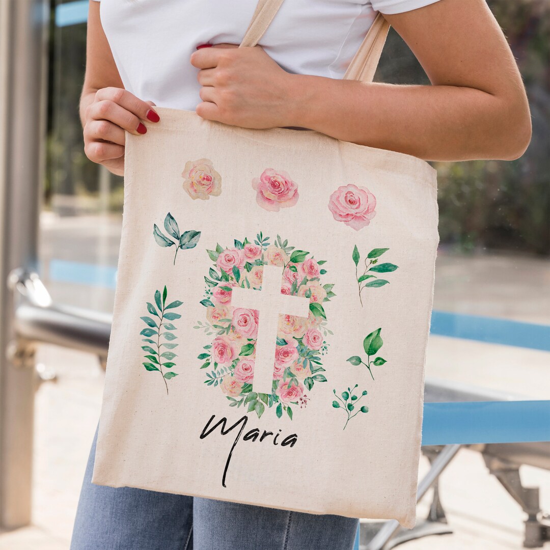 Christian Accessory Gift Religious Tote Bags Custom Inspirational Carry ...