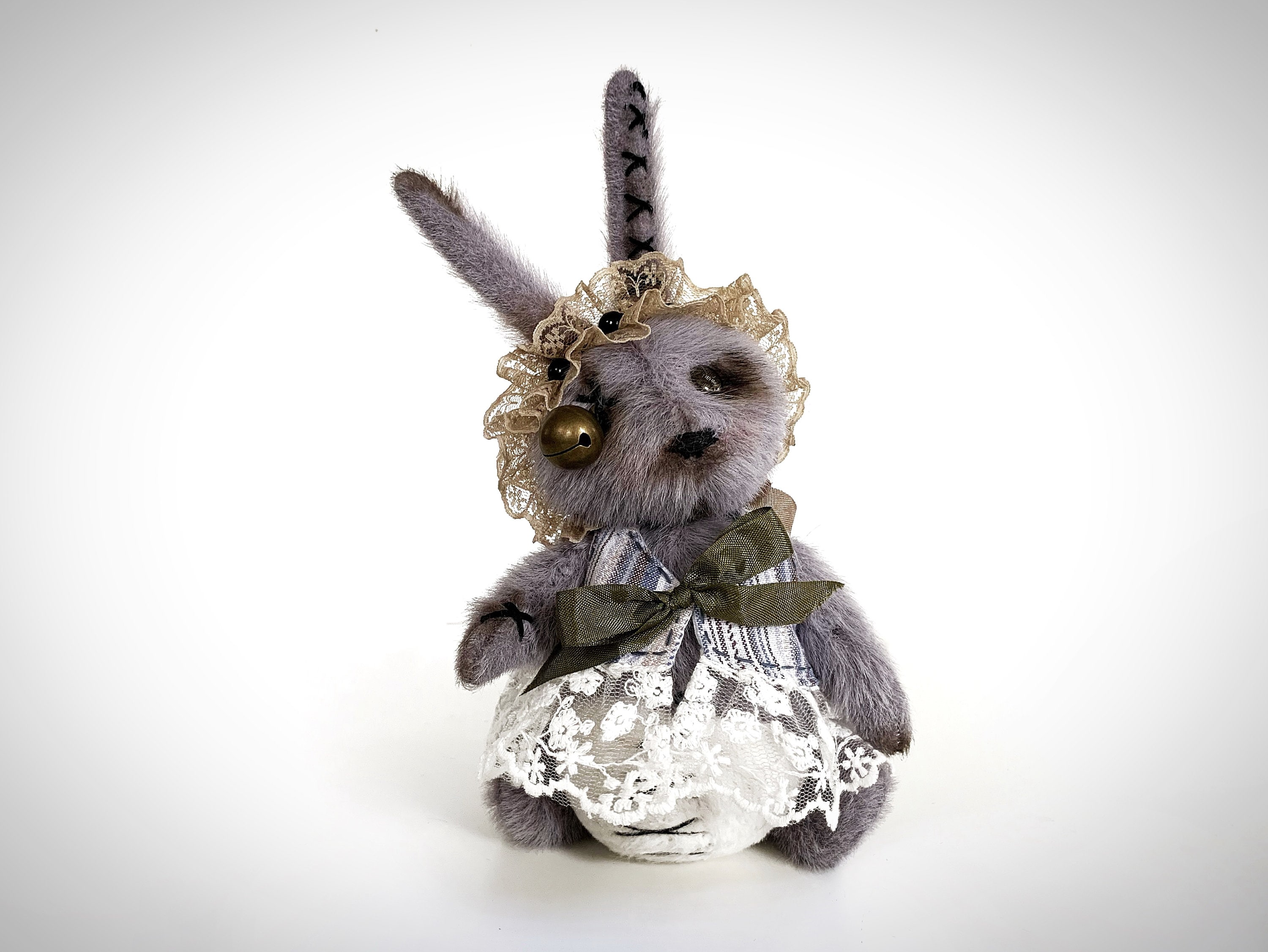 Handmade Halloween Doll Creepy Plush Bunny Doll Scary Plush Rabbit - Etsy