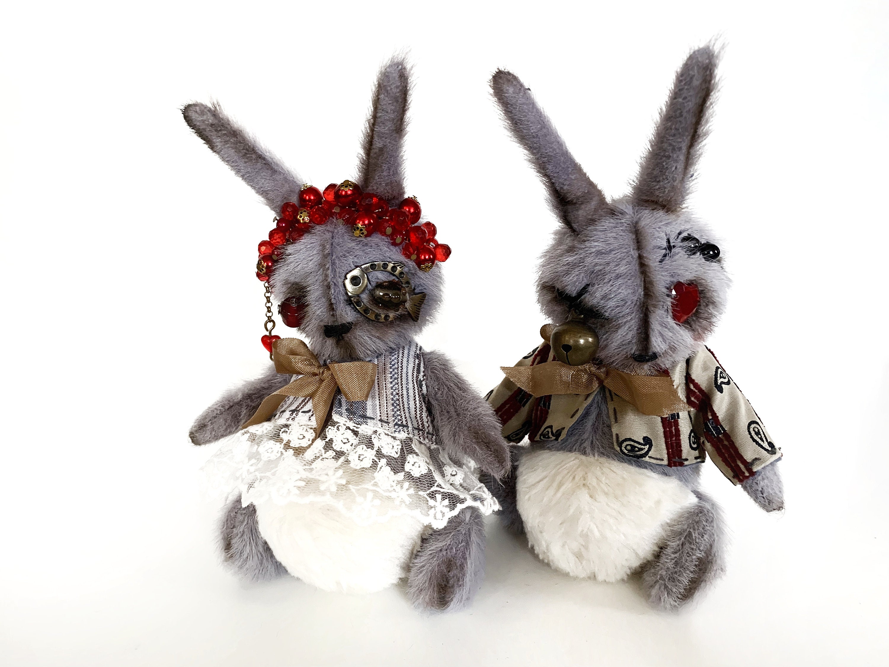 Creepy Cute Plush Bunny Doll Horror Plushies Ugly Doll Plush - Etsy