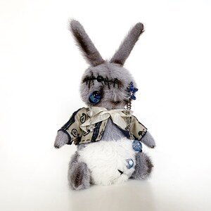 Creepy Plush Bunny Weird Stuffed Animal Handmade Halloween Dolls - Etsy