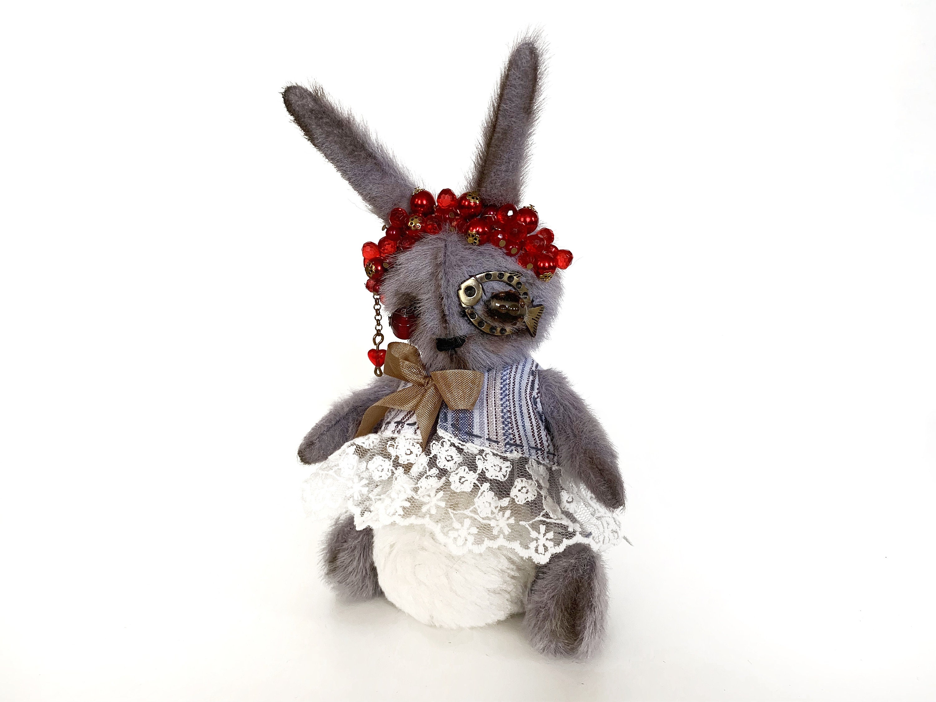 Creepy Cute Plush Bunny Doll Horror Plushies Ugly Doll Plush - Etsy