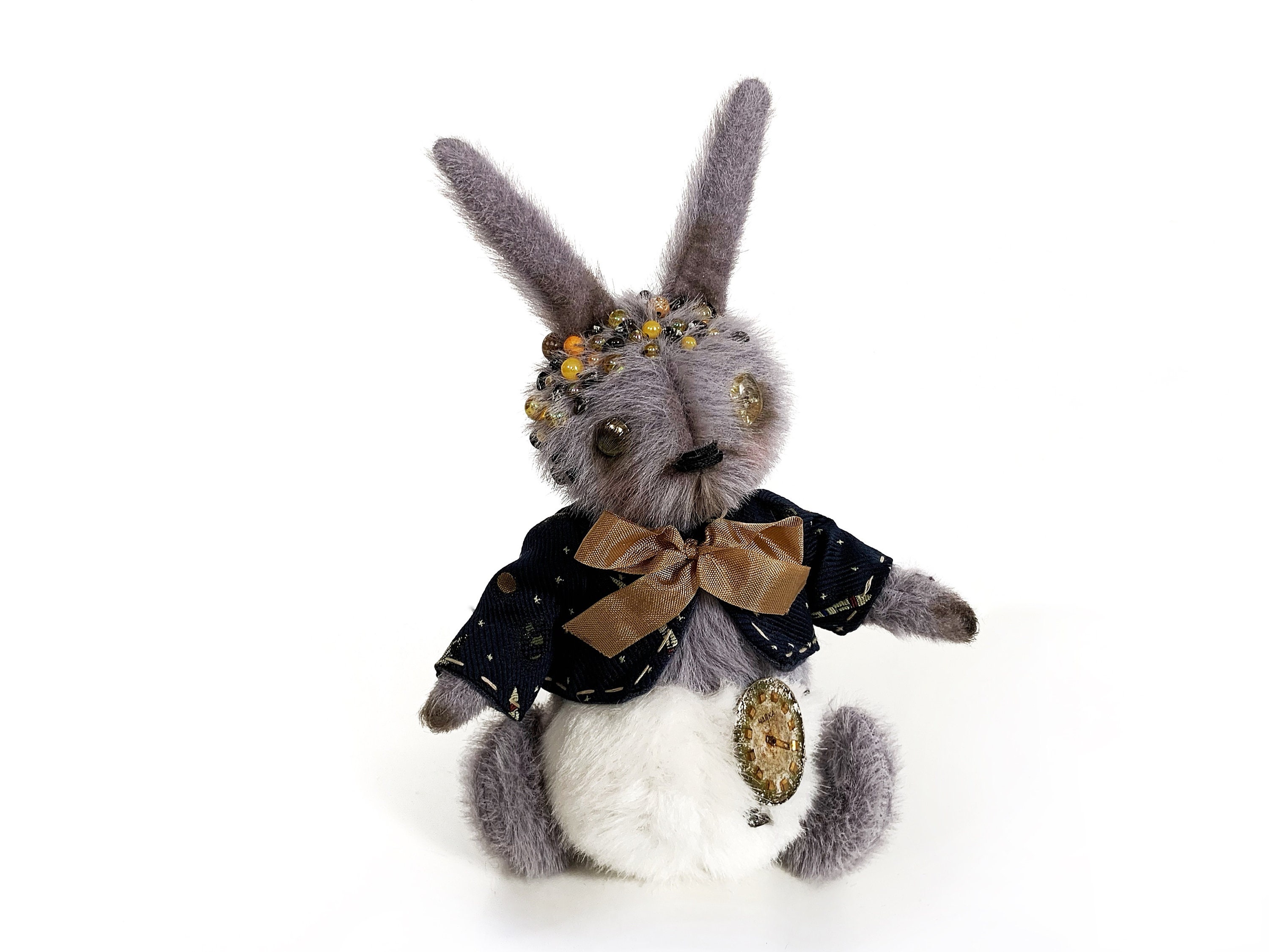 Weird Stuffed Animal Handmade Creepy Plush Bunny Creepy Cute Rabbit - Etsy