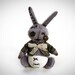 Creepy Stuffed Animal Handmade Creepy Cute Plush Bunny Weird - Etsy