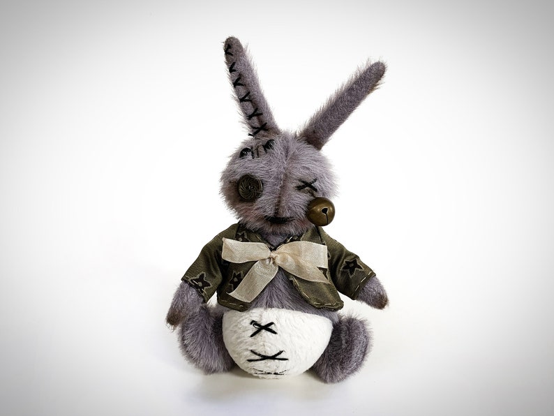Creepy Stuffed Animal Handmade Creepy Cute Plush Bunny Weird Stuff ...