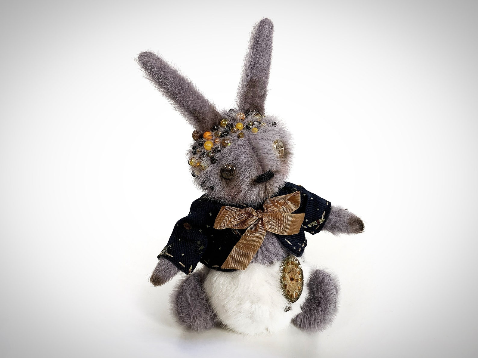 Weird Stuffed Animal Handmade Creepy Plush Bunny Creepy Cute Rabbit - Etsy