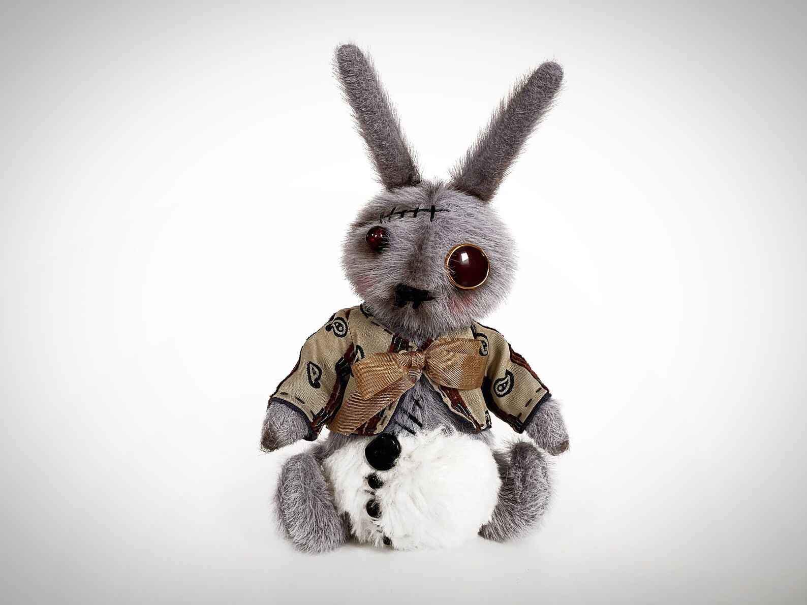 Couple Plushies Creepy Plush Bunny Halloween Stuffed Animal Rabbit - Etsy