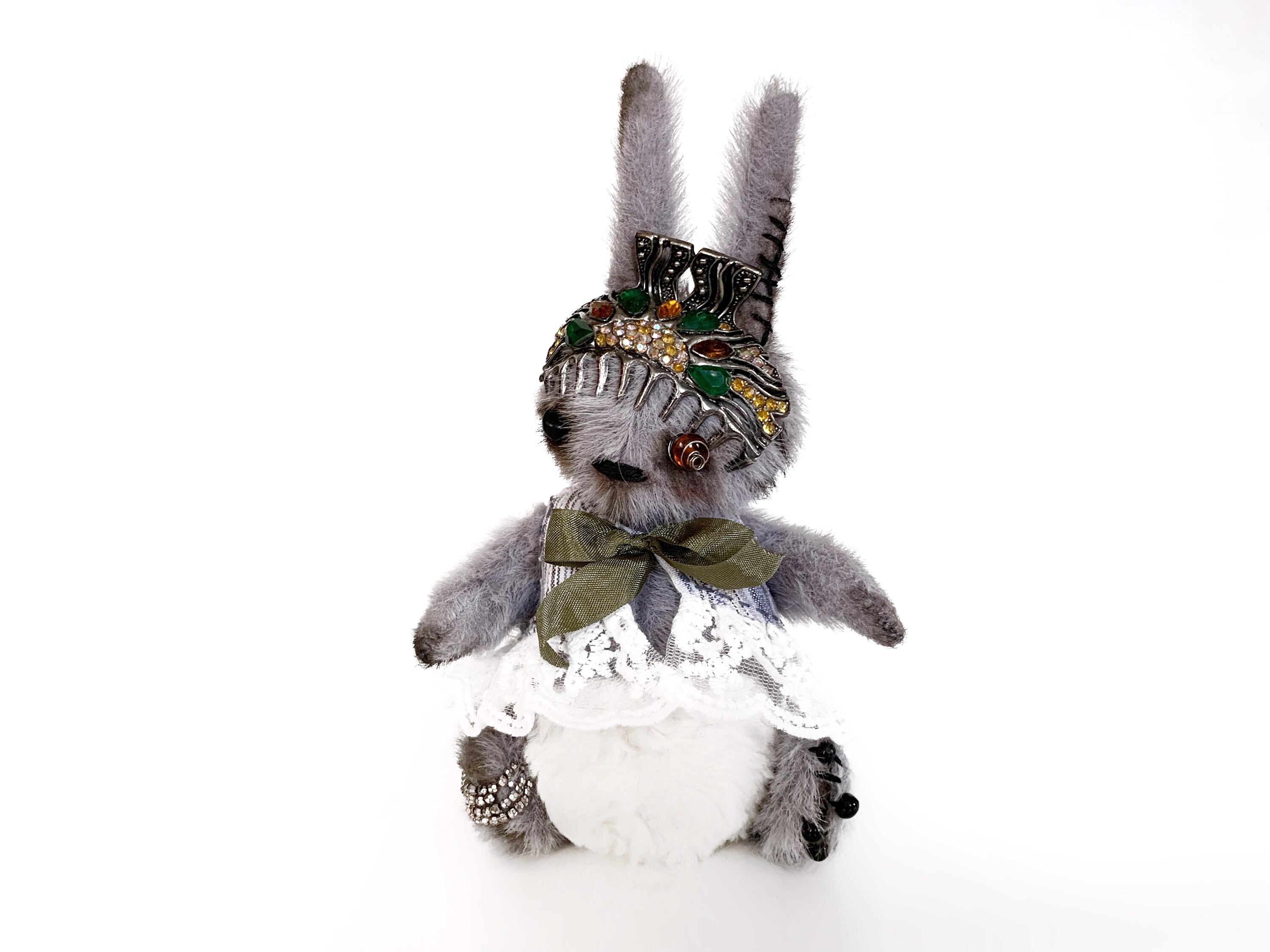 Weird Plush Bunny Handmade Halloween Dolls Creepy Plushies - Etsy