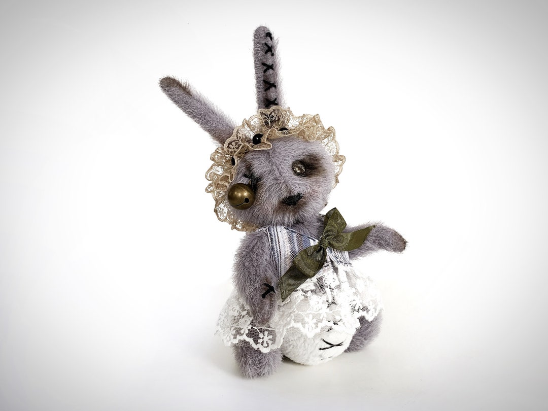Handmade Halloween Doll Creepy Plush Bunny Doll Scary Plush Rabbit - Etsy