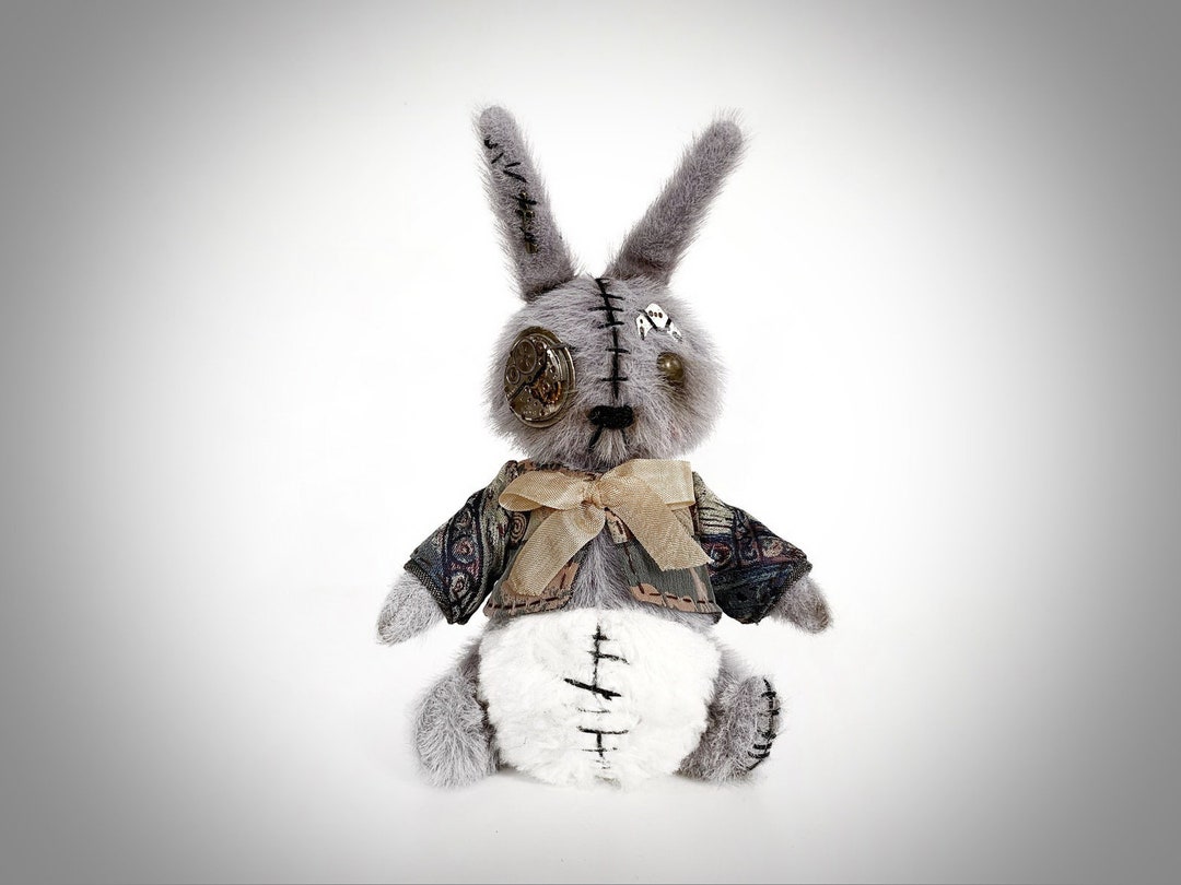 Creepy Stuffed Animal Steampunk Toys Weird Plush Creepy Cute Plush ...