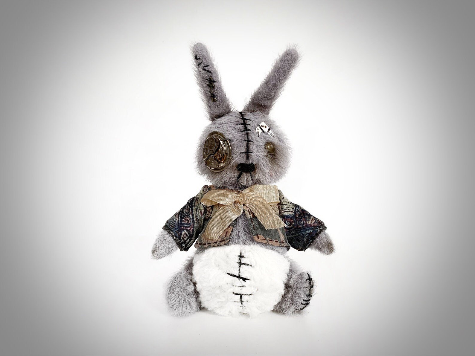 Creepy Stuffed Animal Steampunk Toys Weird Plush Creepy Cute Plush ...