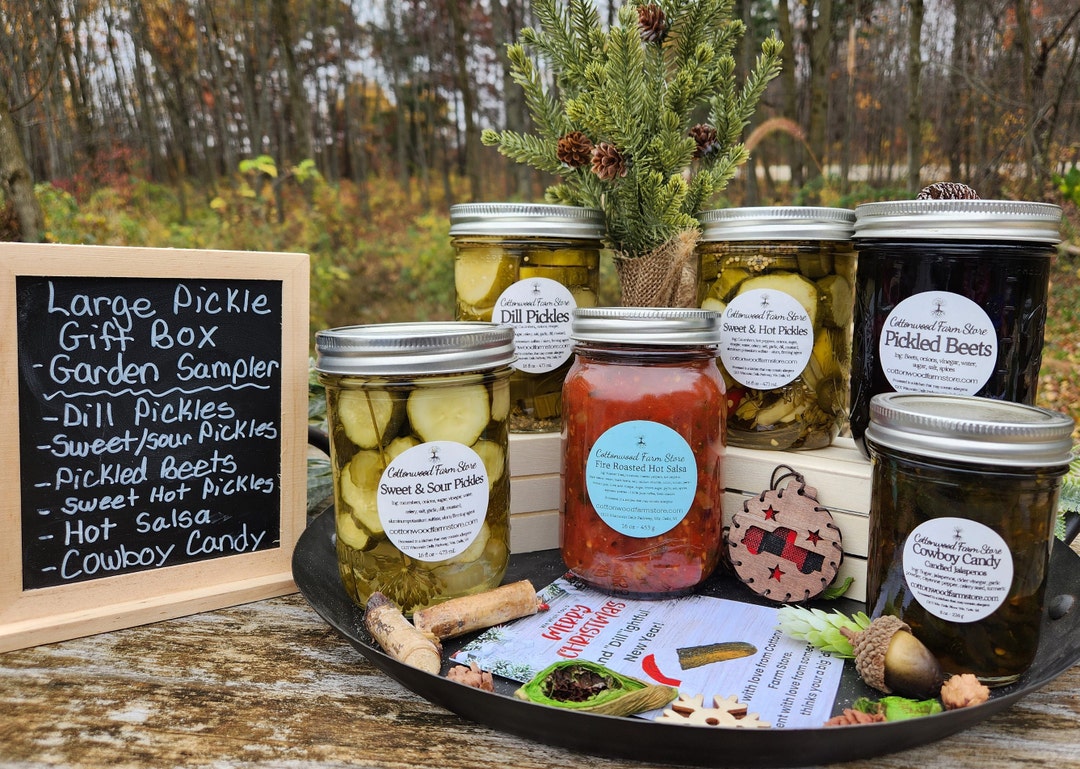 Deluxe Gourmet Pickle Gift Box Perfect Foodie Gift Set, Artisan Pickle ...