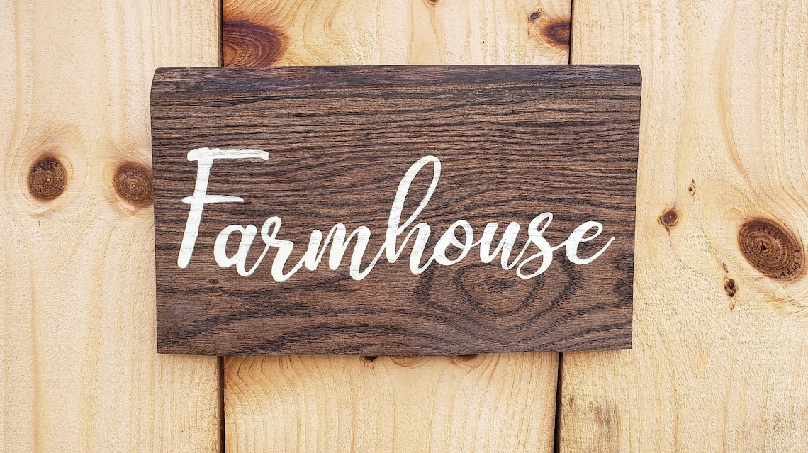 Farmhouse Decor Farmhouse Sign Farmhouse Wood Sign Rustic | Etsy