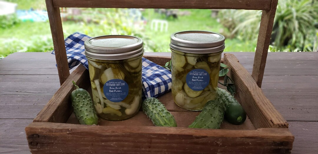 Dill Pickles, Artisan Small Batch Dill Pickles, Sour Dill Pickles, Dill ...