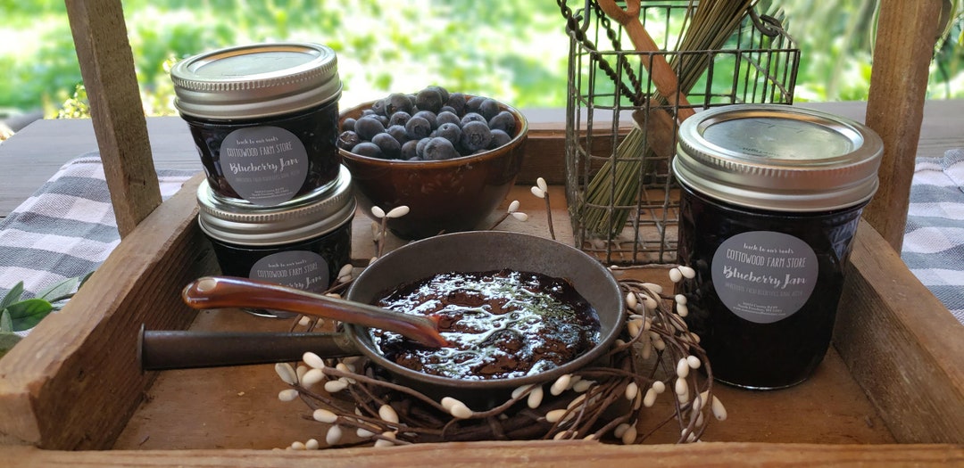 Blueberry Jam, Farm Fresh Jam and Jelly, Gourmet Food Gifts, Foodie ...