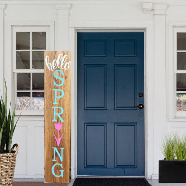 Spring Porch Signs - Etsy