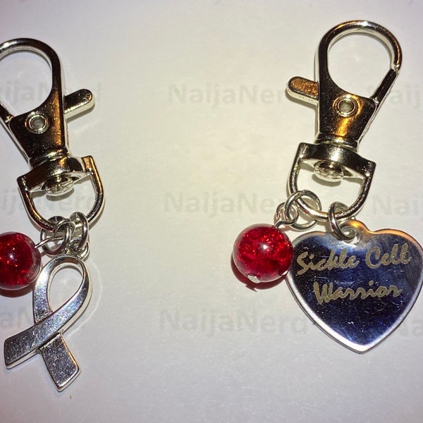 Sickle Cell Keychain - Etsy