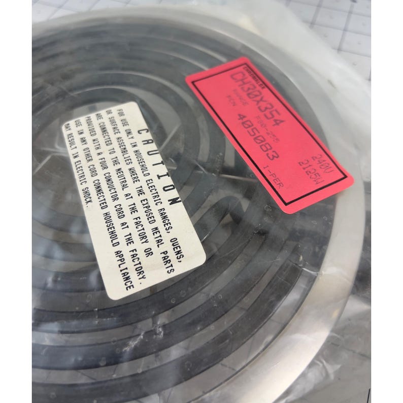 CHROMALOX Replacement Electric Stove Burner CH30X354 GE Element 341 ...