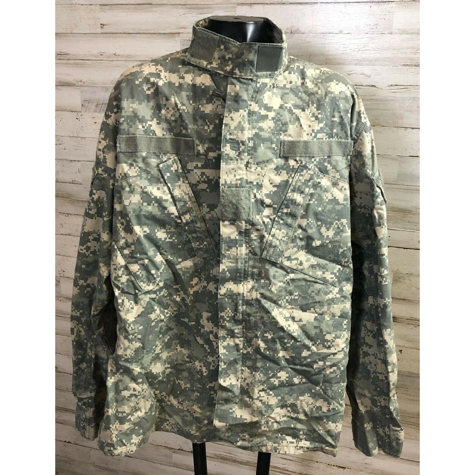 US Army Digital Multi Cam Combat Coat Medium/regular Flame Resistant ...