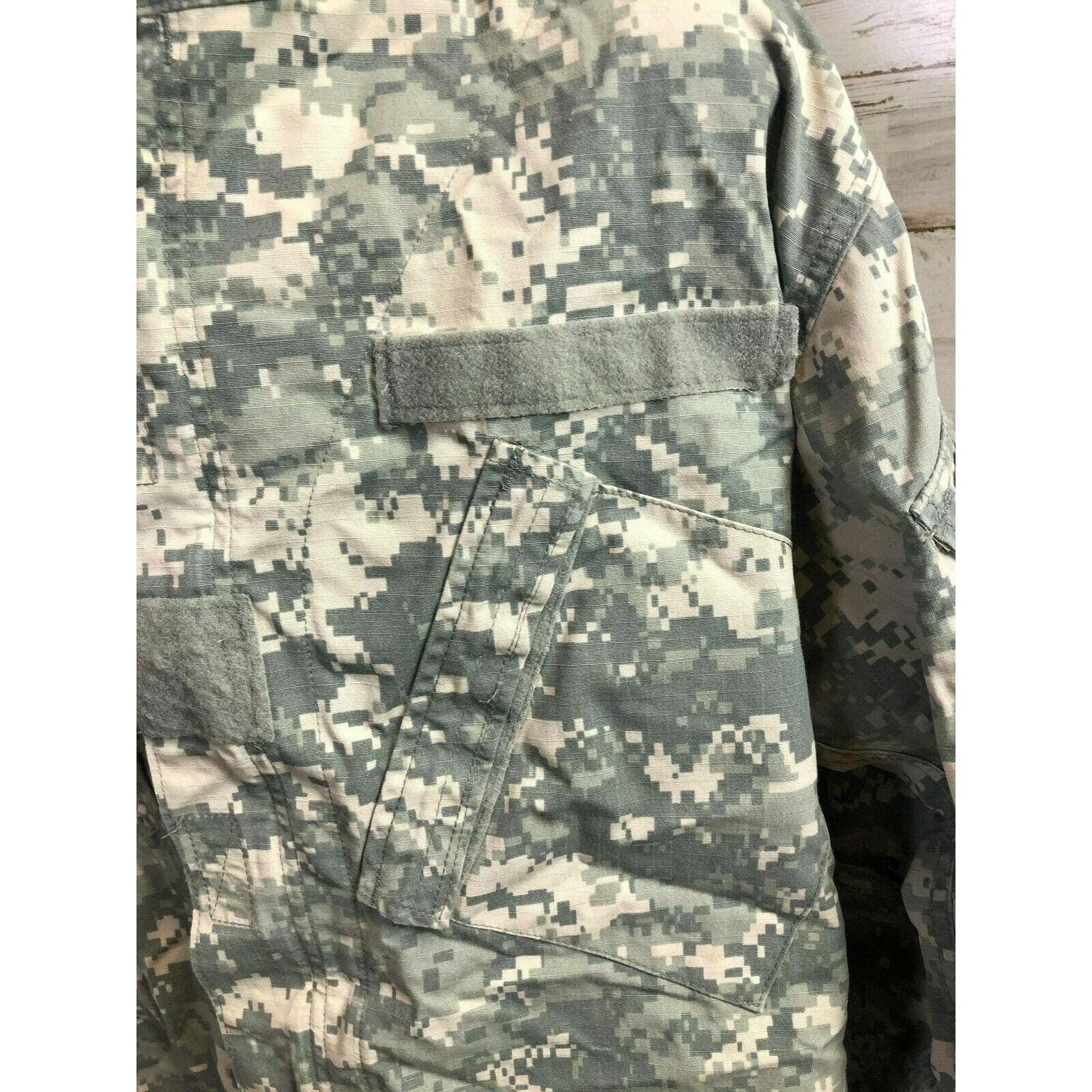 US Army Digital Multi Cam Combat Coat Medium/regular Flame Resistant ...