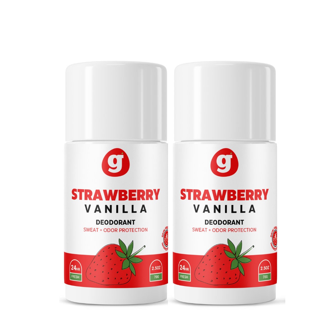 Non-toxic, Natural, Strawberry Vanilla Deodorant for Women, Girls, Kids ...
