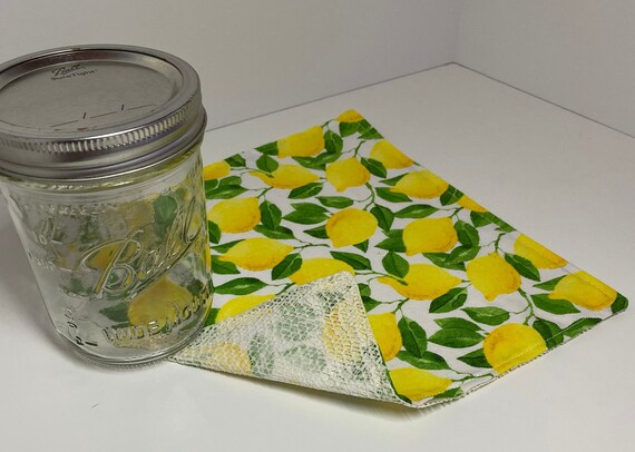 Jar Opener Grip Jar Opener Fabric Jar Opener Lemon Jar - Etsy