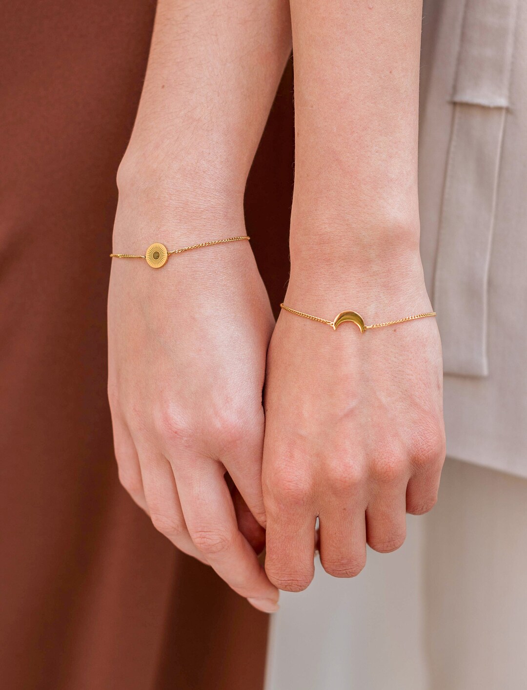 Girlfriends Bracelet Moon | Forever Connected | Jewelry to Share | Gift ...