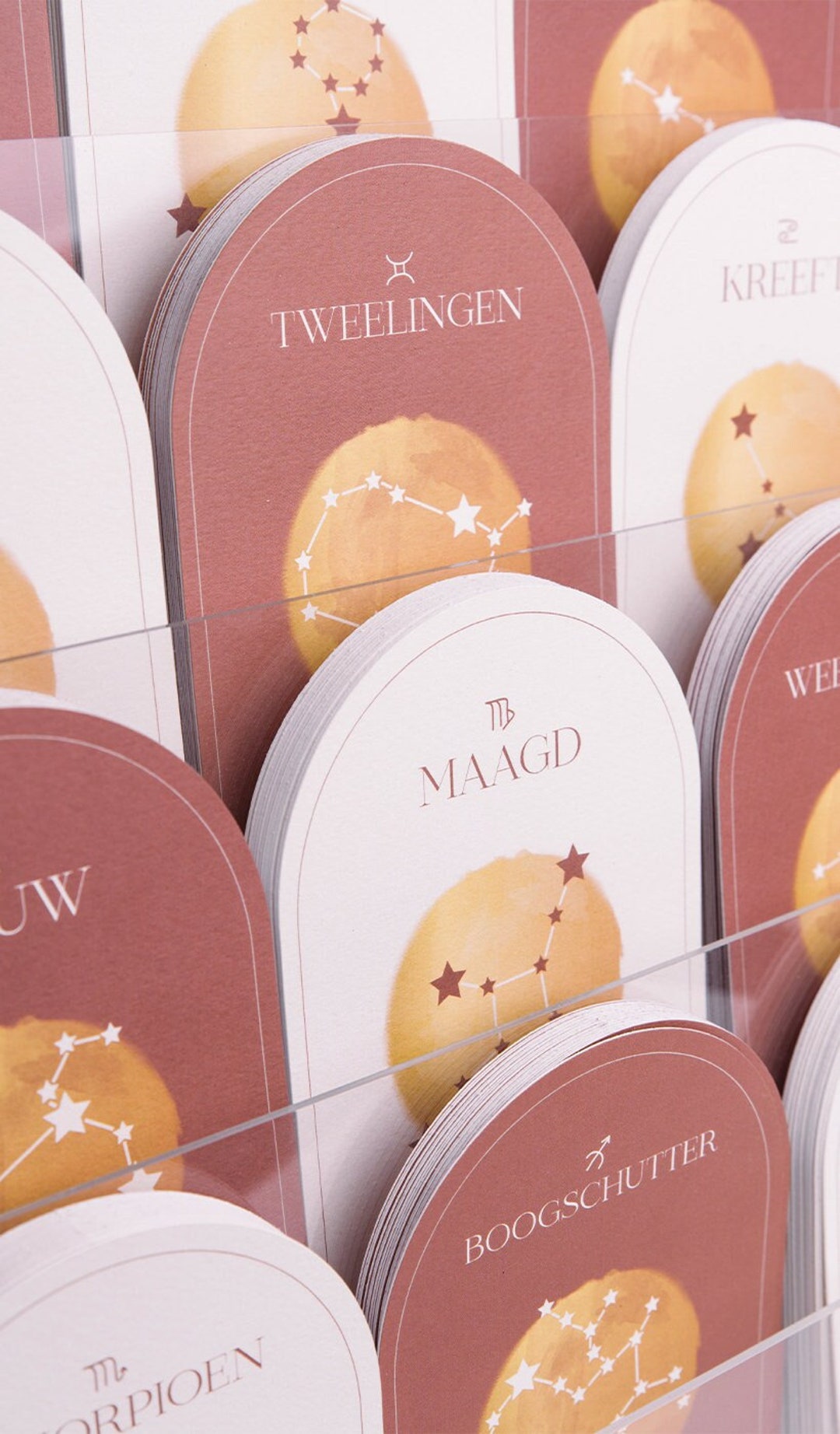 Zodiac Sign Card A6 | Constellation Card With Meaning | Starry Sky Map ...