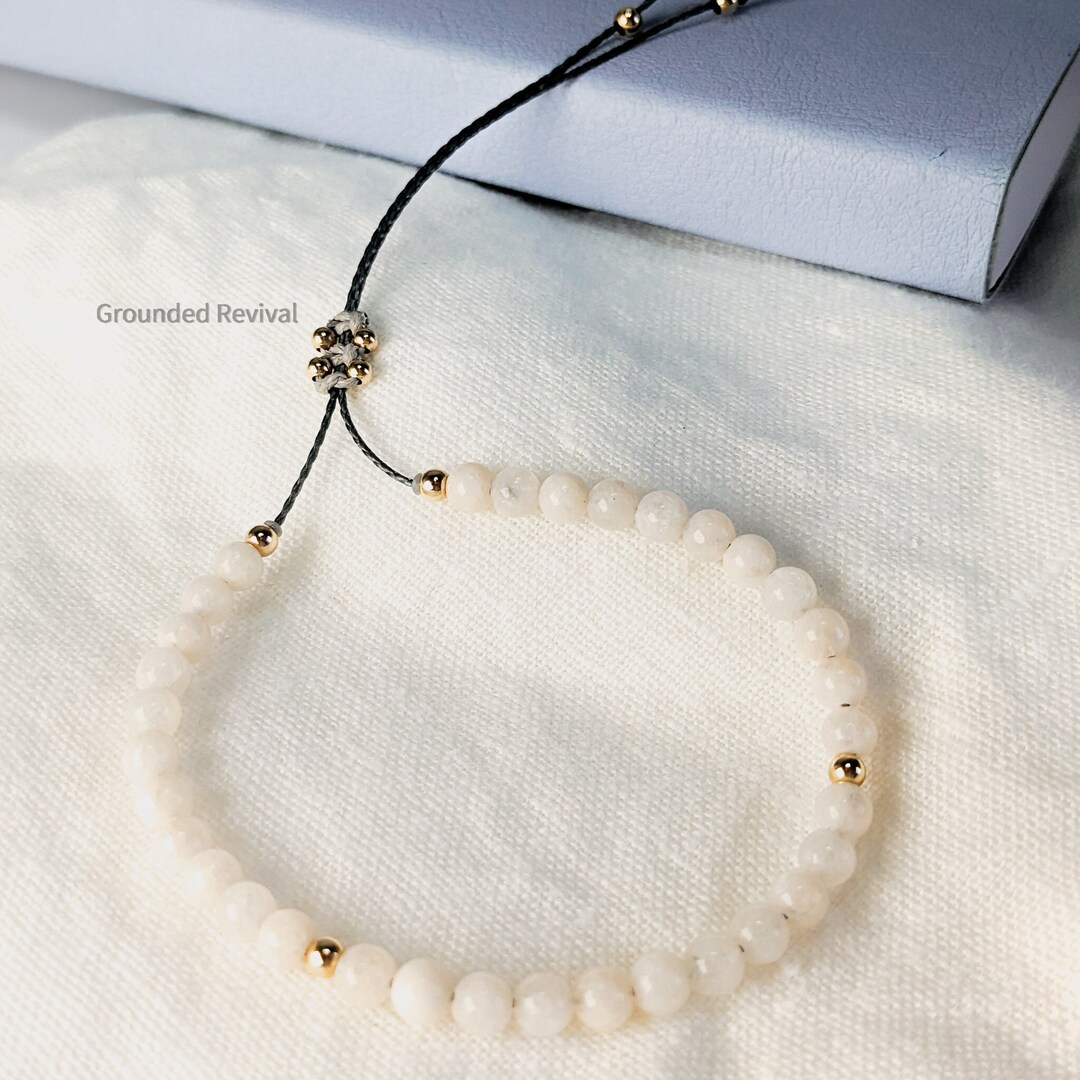 Milky Quartz Mini Tasbih Bracelet + Dua Card | Women's 33 Prayer Bead ...