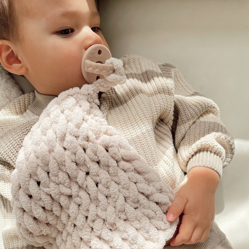 Pacifier Blanket - Etsy
