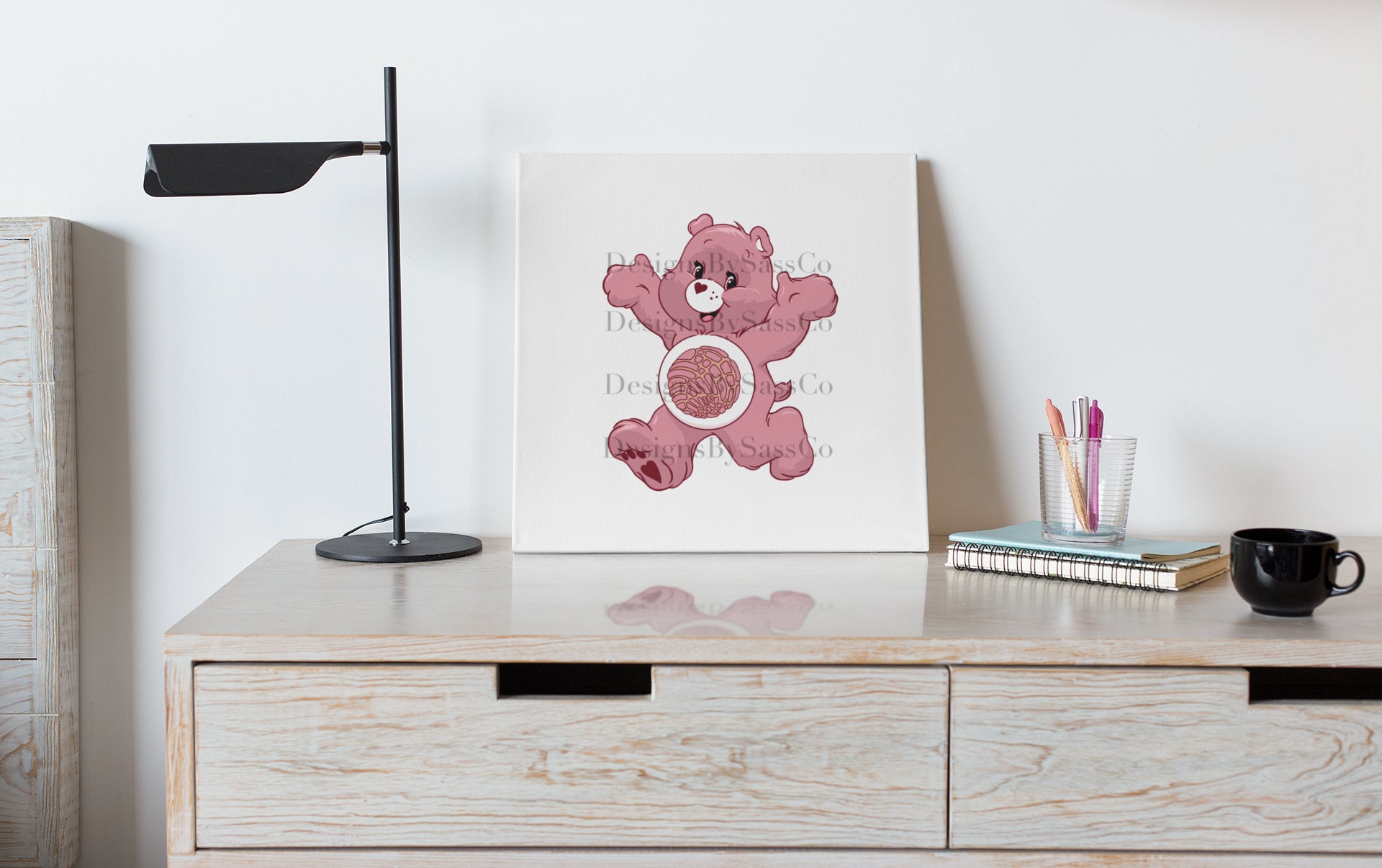Concha Care Bear PNG Print Instant Download - Etsy
