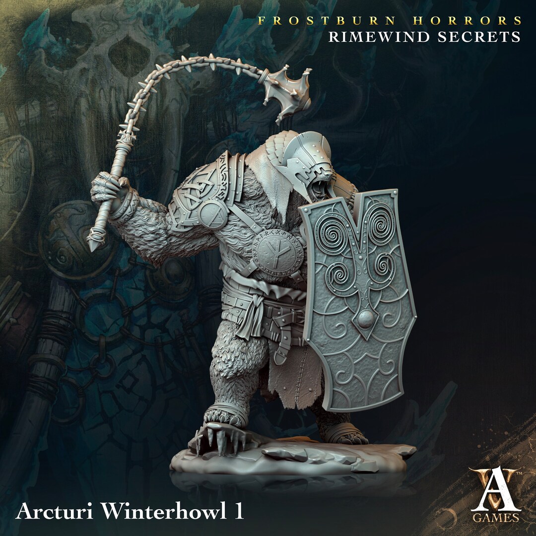 Arcturi Winterhowl - Werebears - Archvillain Games - Fantasy - D&D ...